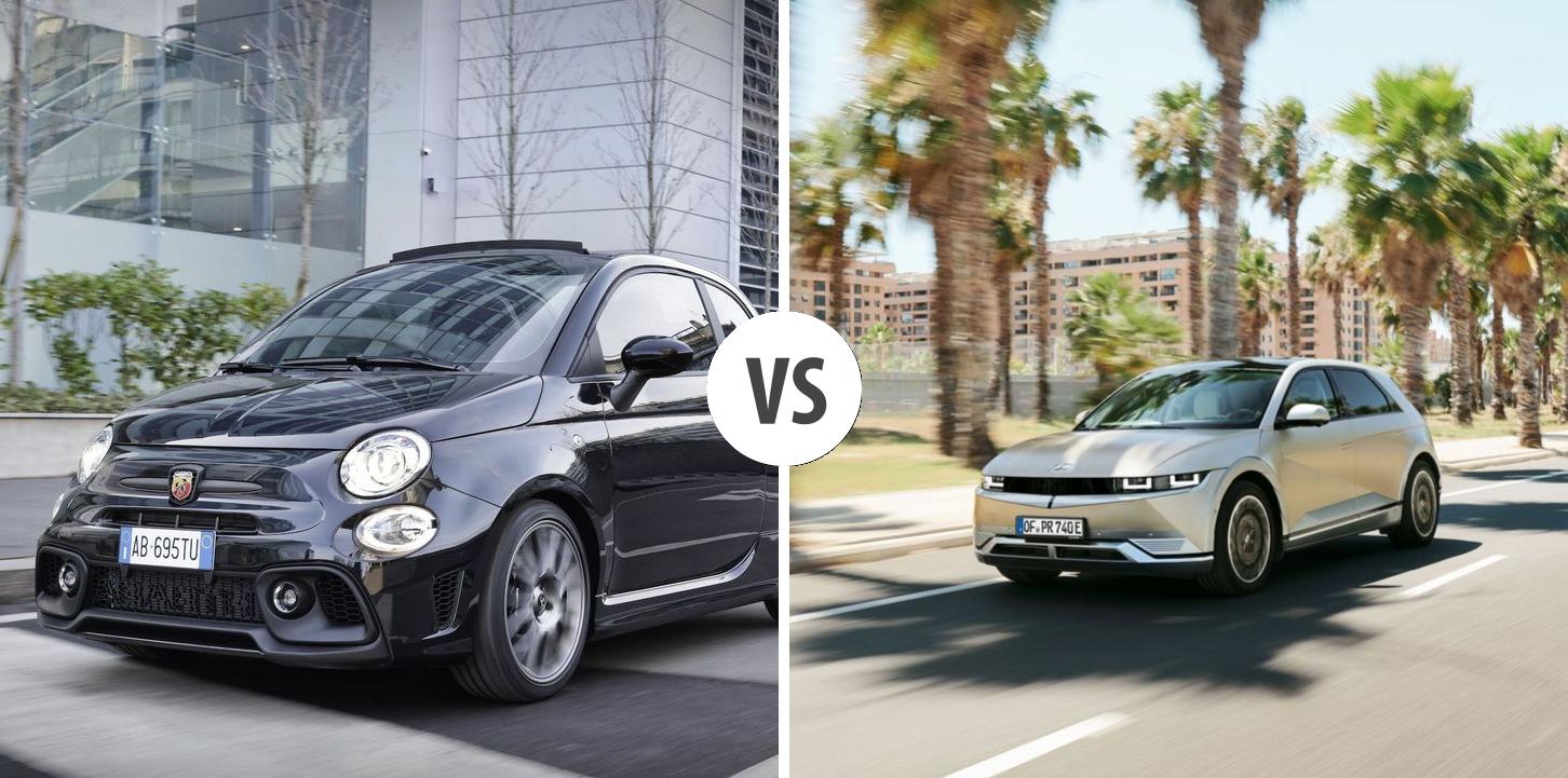 Abarth 595C VS Hyundai IONIQ 5 Autovergleich | AUTOGOTT.AT