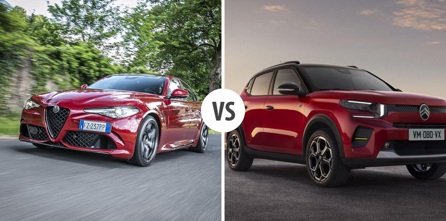 Alfa Romeo Giulia VS Citroën ë-C3 – Vergleiche Preise, Leistung ...