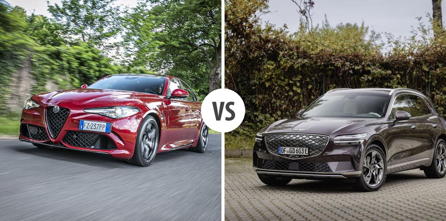 Alfa Romeo Giulia VS Genesis GV70 (bis 2025) – Vergleiche Preise ...