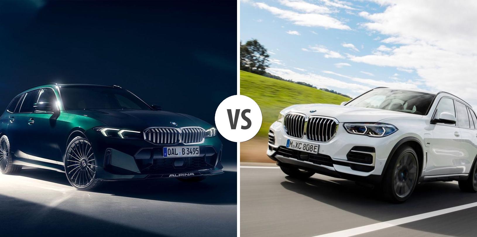 Alpina B3 Touring VS BMW X5 – Vergleiche Preise, Leistung, Kofferraum ...