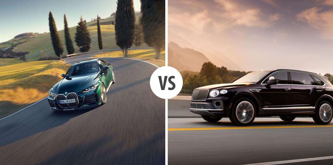 Alpina D4 S (bis 2026) VS Bentley Bentayga EWB (bis 2025) – Vergleiche ...