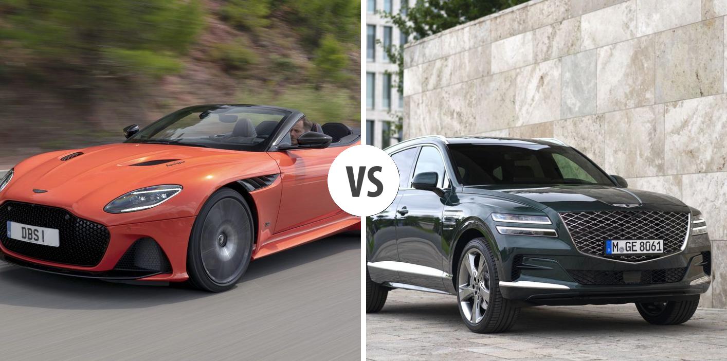 Aston Martin DBS Superleggera Cabrio VS Genesis GV80 – Vergleiche ...