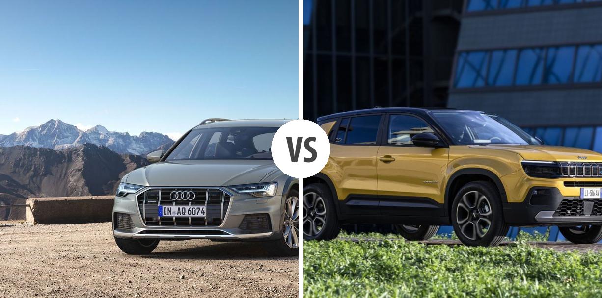 Audi A6 allroad quattro VS Jeep Avenger – Vergleiche Preise, Leistung ...