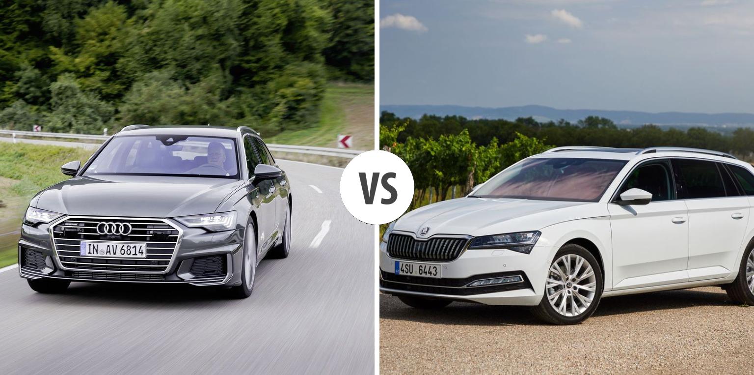 Audi A6 Avant VS Skoda Superb Combi – Vergleiche Preise, Leistung ...