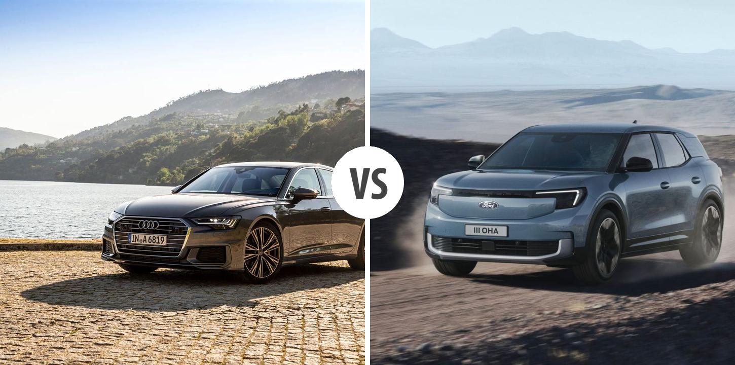 Audi A6 Limousine VS Ford Explorer EV Autovergleich | AUTOGOTT.AT