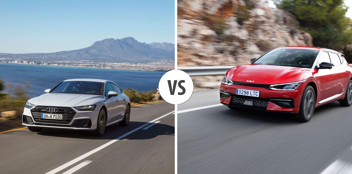 Audi A7 VS KIA EV6 – Vergleiche Preise, Leistung, Kofferraum ...