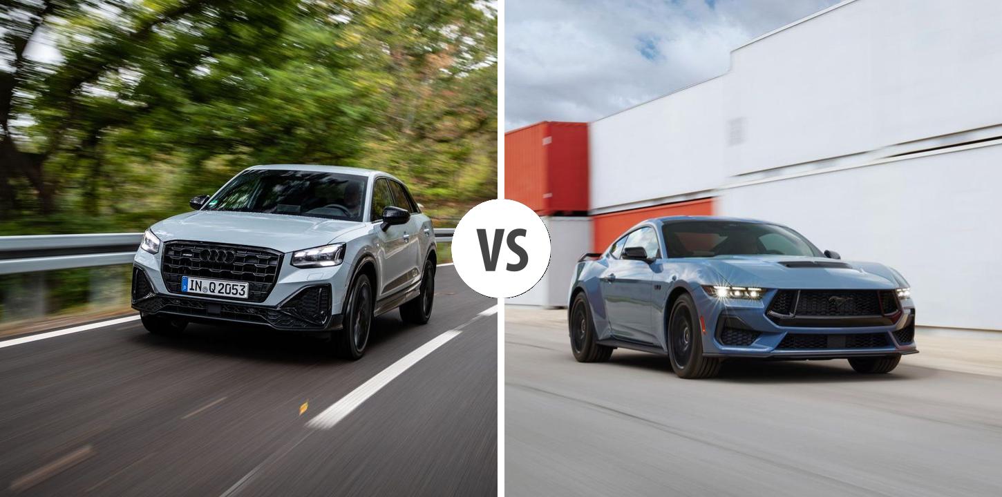 Audi Q2 VS Ford Mustang Fastback – Vergleiche Preise, Leistung ...