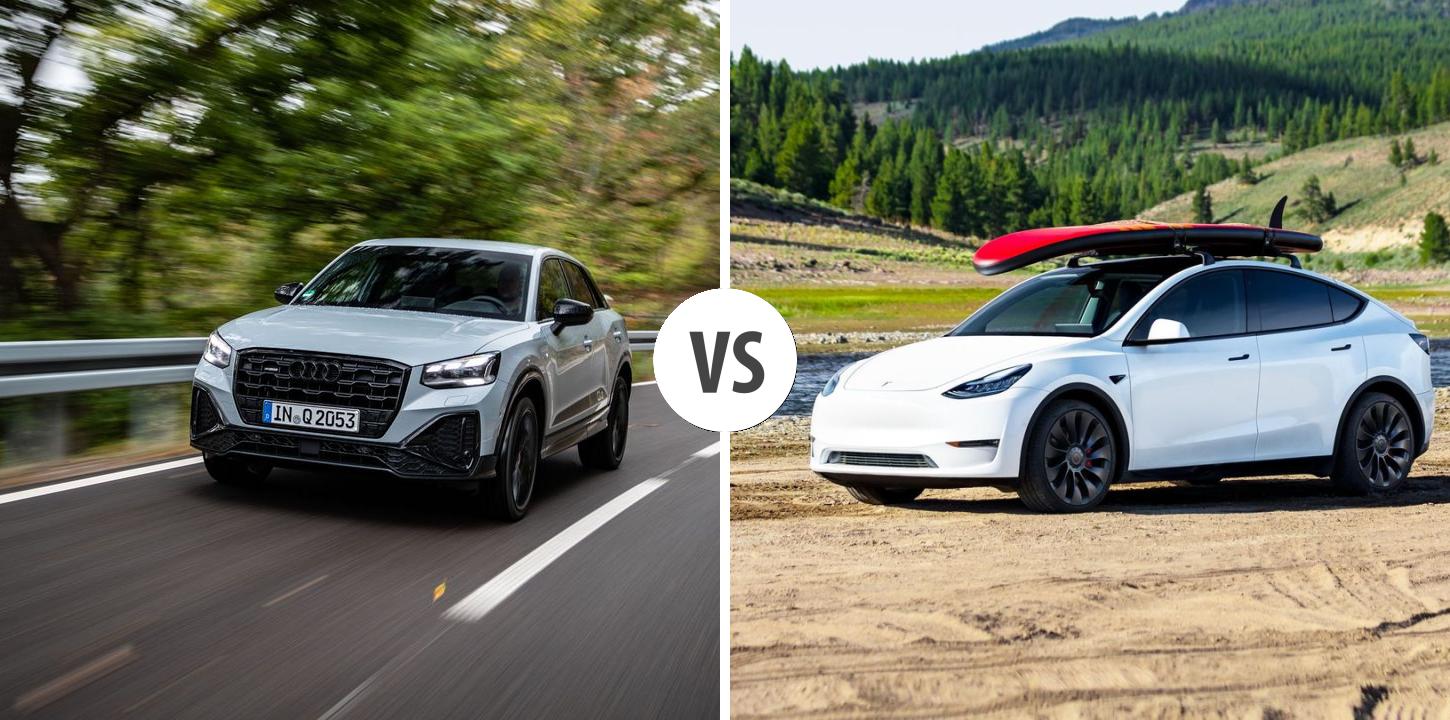 Audi Q2 VS TESLA Model Y – Vergleiche Preise, Leistung, Kofferraum ...