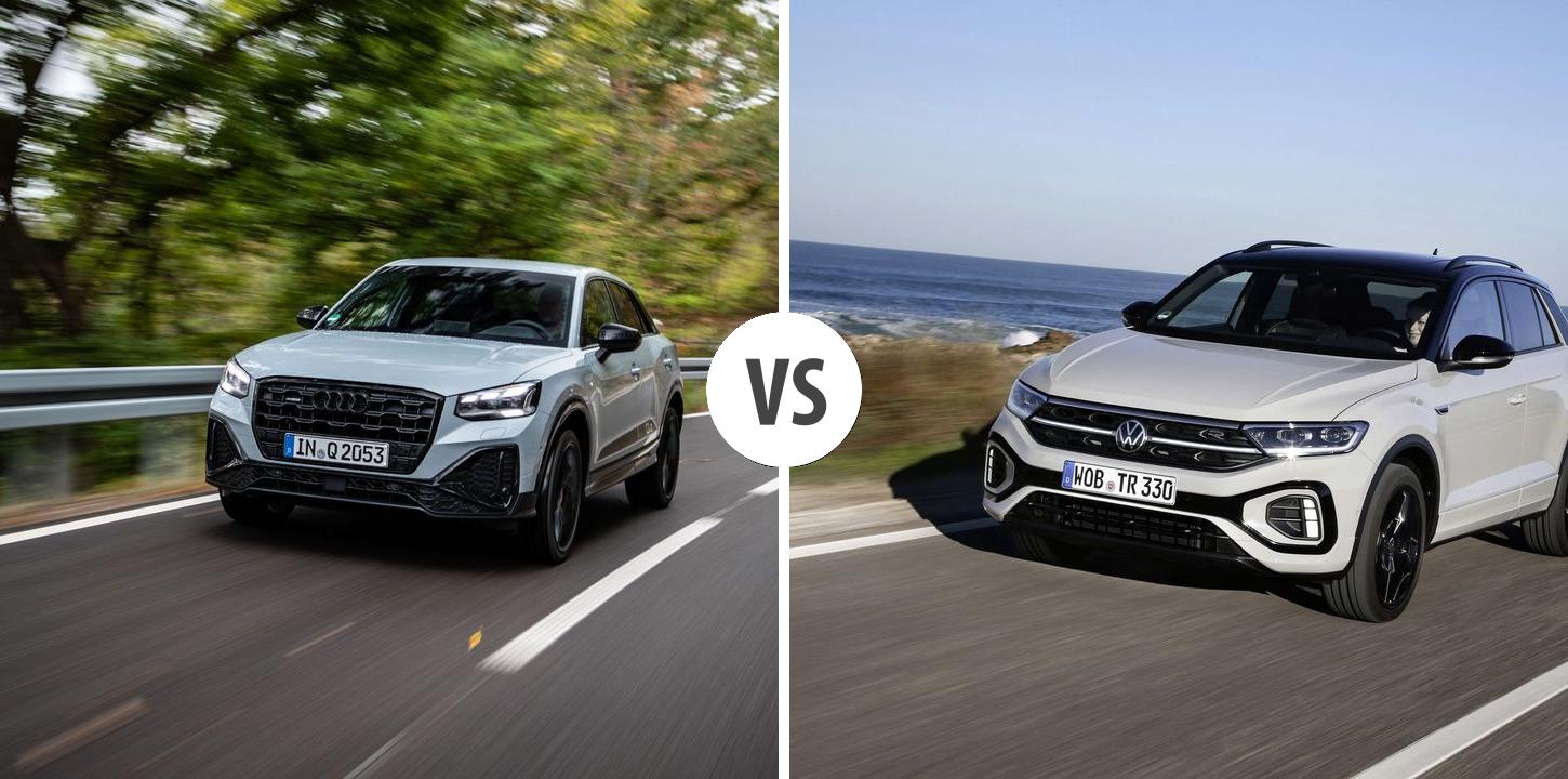 Audi Q2 VS Volkswagen T-Roc – Vergleiche Preise, Leistung, Kofferraum ...