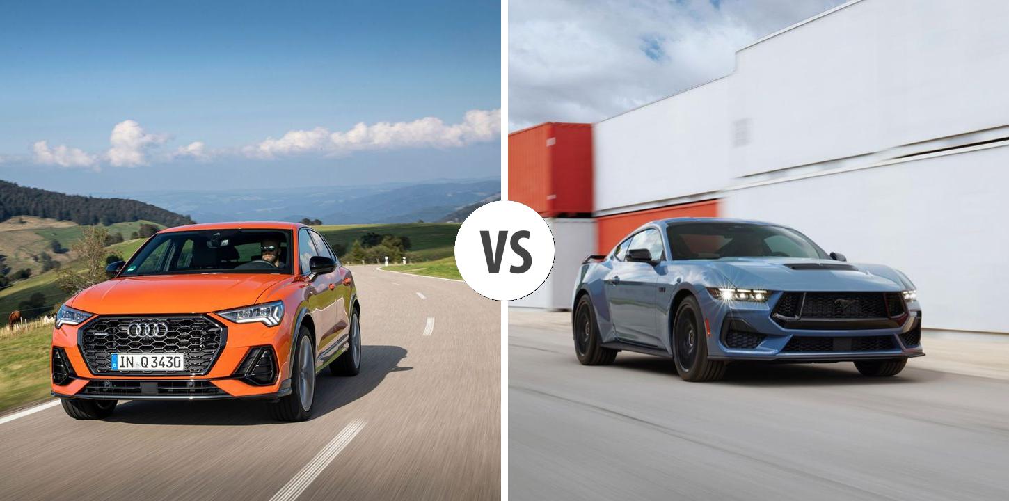 Audi Q3 Sportback VS Ford Mustang Fastback – Vergleiche Preise ...