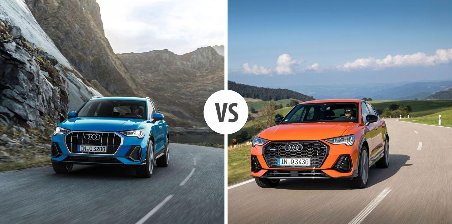 Audi Q3 VS Audi Q3 Sportback – Vergleiche Preise, Leistung, Kofferraum & Ausstattungen | AUTOGOTT.AT