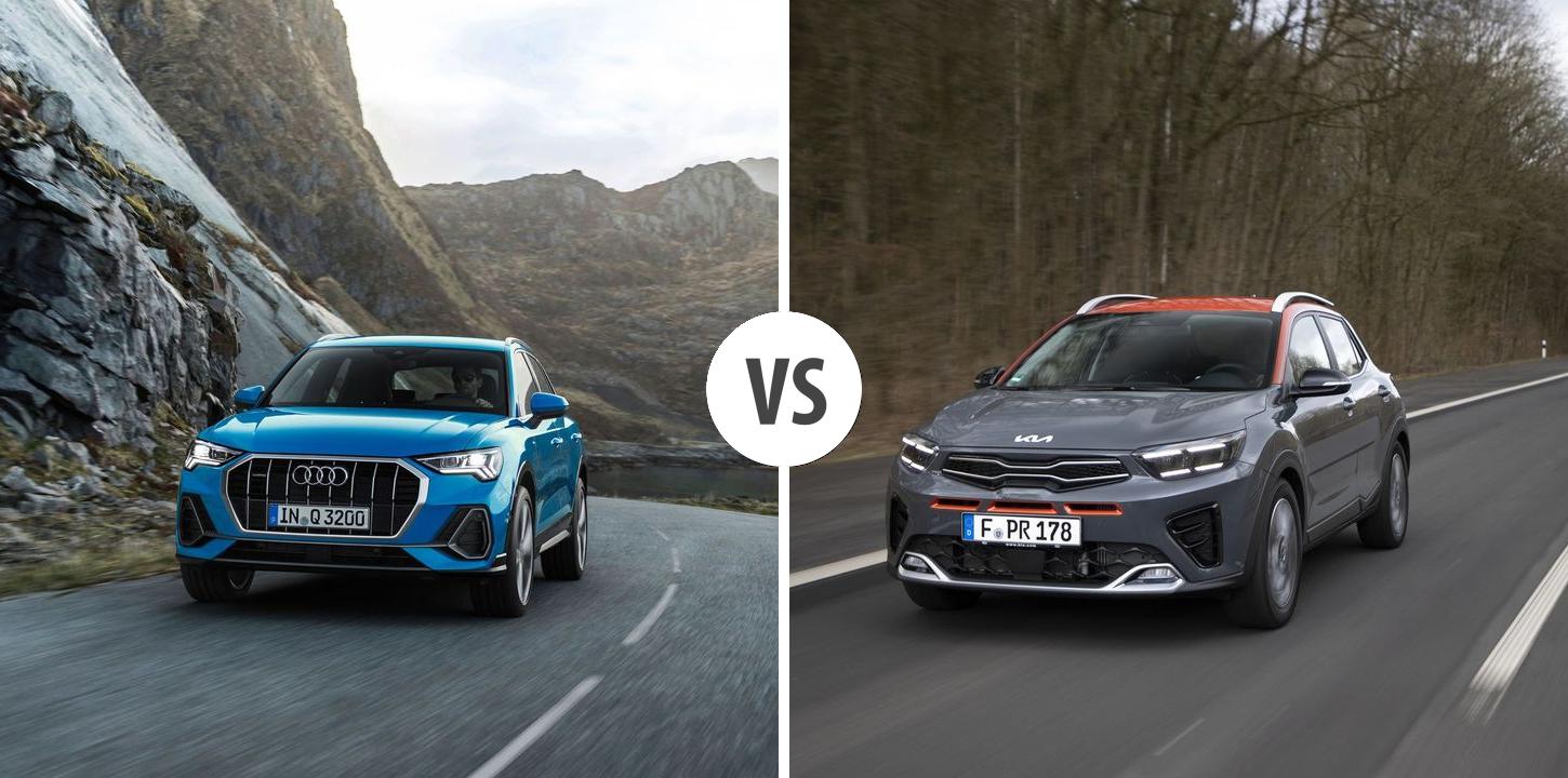 Audi Q3 VS KIA Stonic Autovergleich | AUTOGOTT.AT