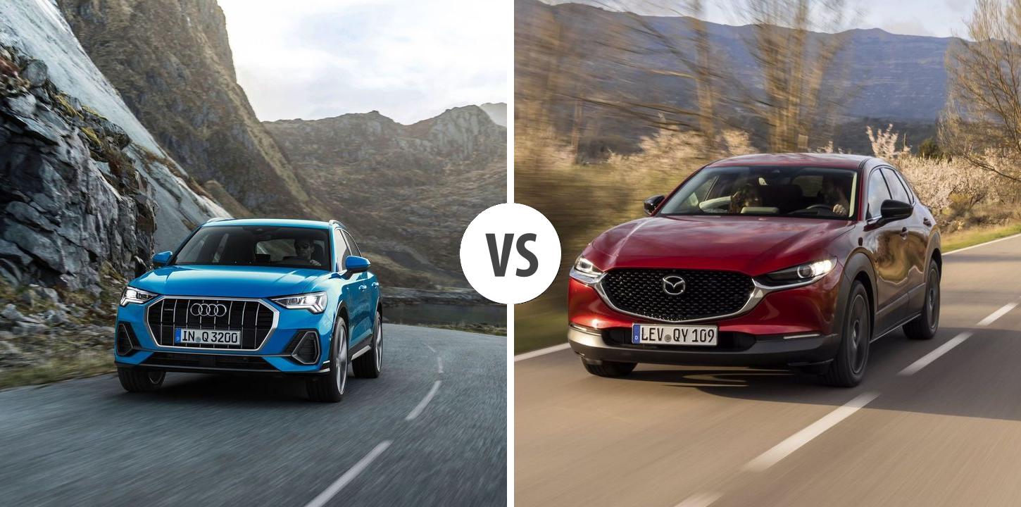 Audi Q3 VS Mazda CX-30 – Vergleiche Preise, Leistung, Kofferraum & Ausstattungen | AUTOGOTT.AT