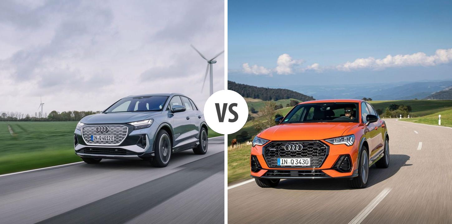 Audi Q4 e-tron VS Audi Q3 Sportback – Vergleiche Preise, Leistung, Kofferraum & Ausstattungen ...