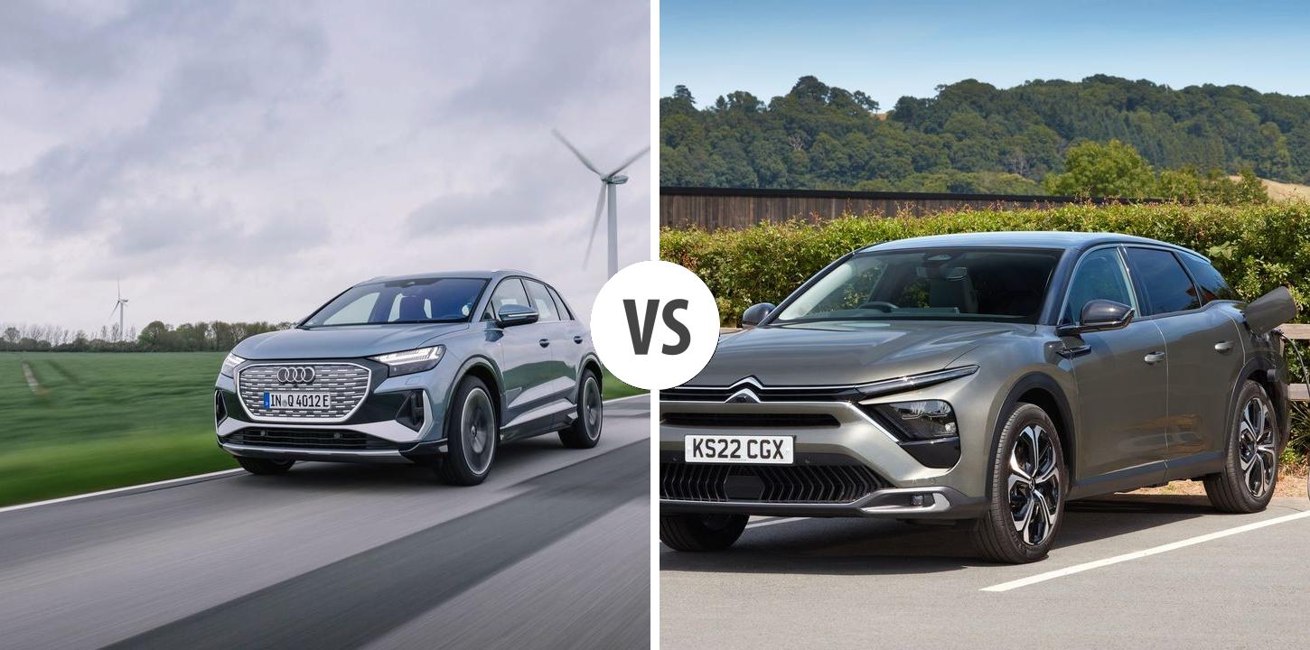 Audi Q4 e-tron VS Citroën C5 X Autovergleich | AUTOGOTT.AT
