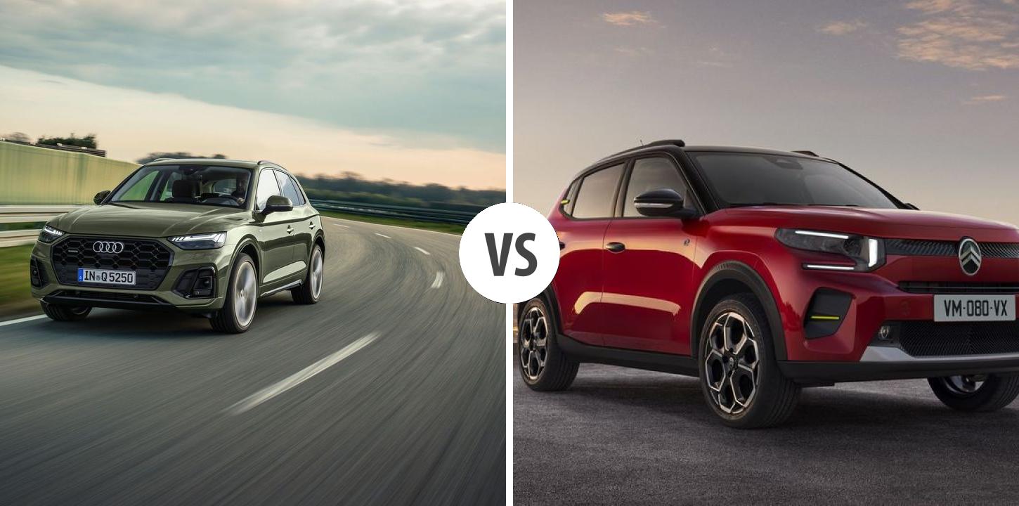 Audi Q5 VS Citroën ë-C3 – Vergleiche Preise, Leistung, Kofferraum ...