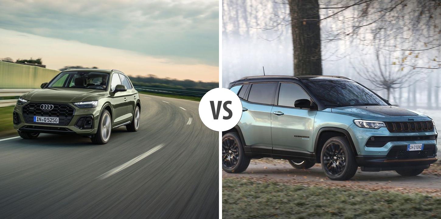 Audi Q5 VS Jeep Compass – Vergleiche Preise, Leistung, Kofferraum ...