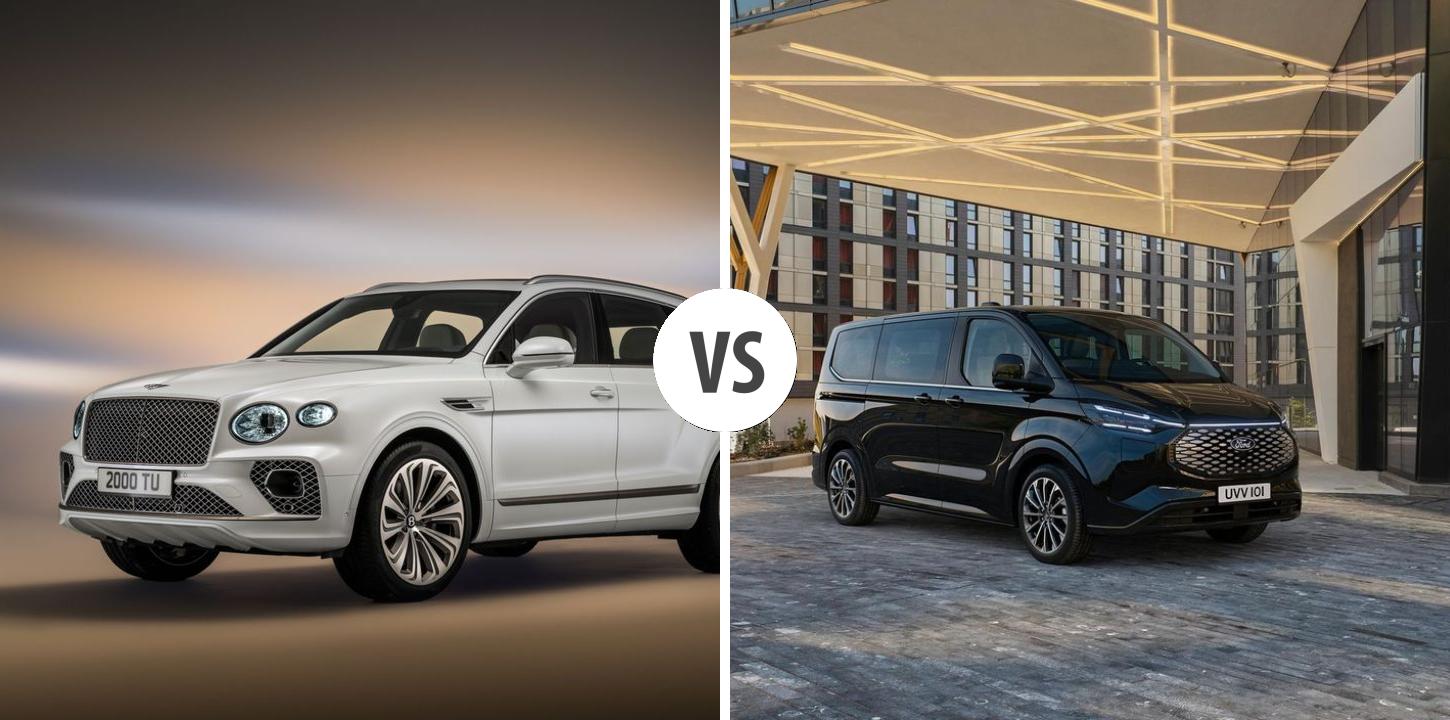 Bentley Bentayga VS Ford Tourneo Custom – Vergleiche Preise, Leistung ...