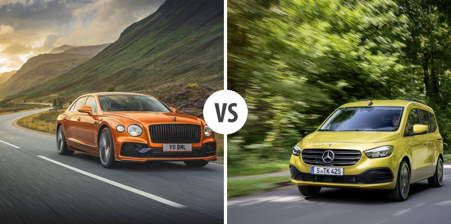Bentley Flying Spur (bis 2025) VS Mercedes T-Klasse – Vergleiche Preise ...