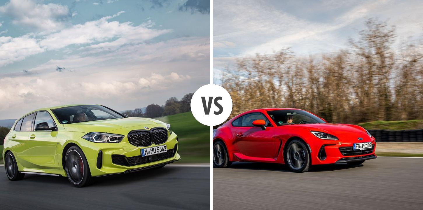 BMW 1er VS Subaru BRZ (bis 2025) – Vergleiche Preise, Leistung ...