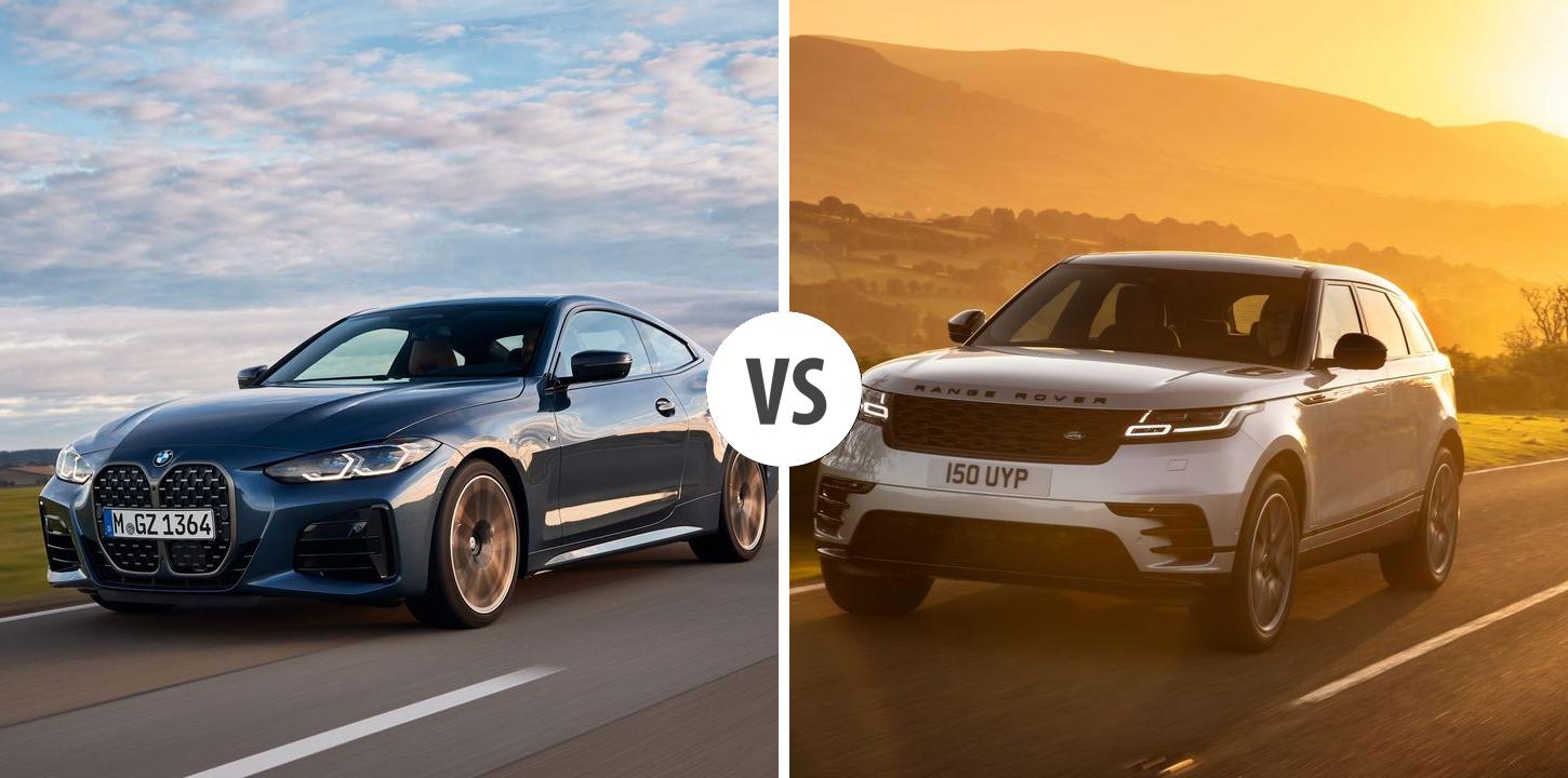 BMW 4er Coupé VS Land Rover Range Rover Velar – Vergleiche Preise ...