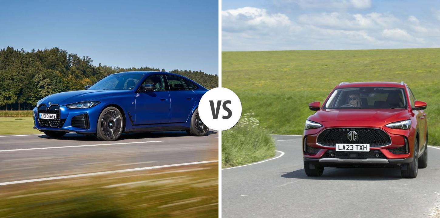 BMW i4 VS MG HS Autovergleich | AUTOGOTT.AT