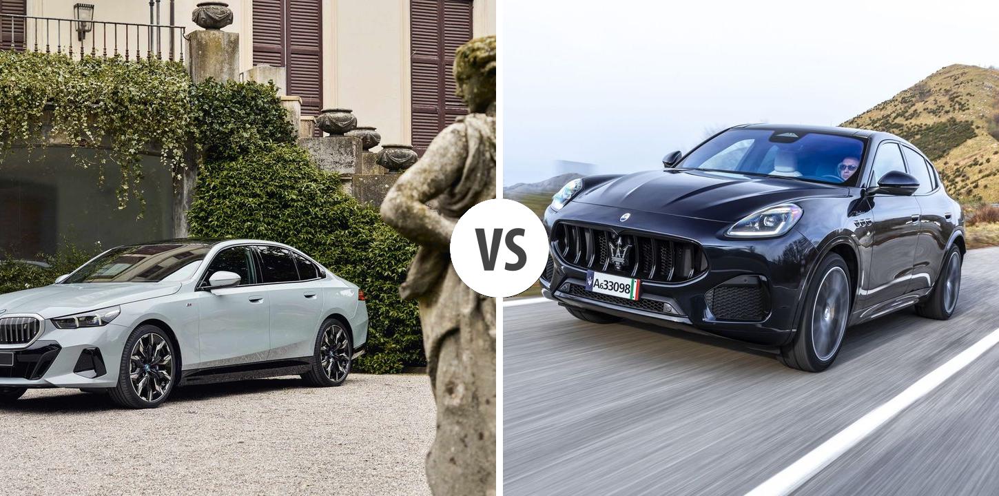 BMW i5 VS Maserati Grecale Autovergleich | AUTOGOTT.AT