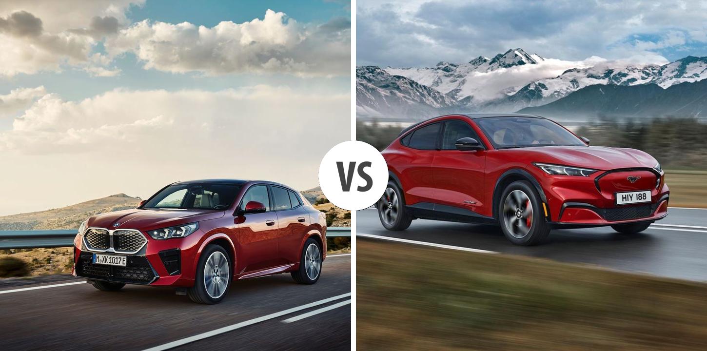 BMW iX2 VS Ford Mustang Mach-E – Vergleiche Preise, Leistung ...