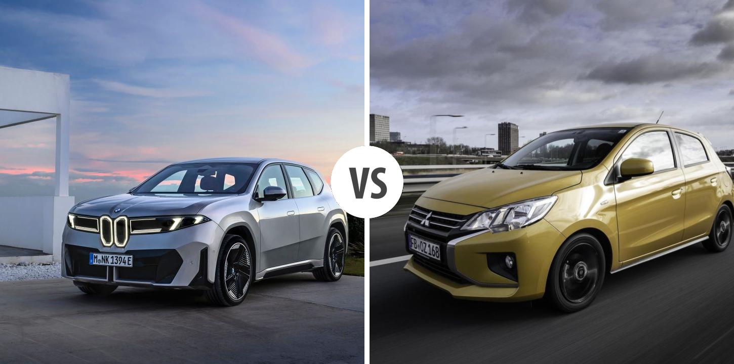 BMW iX3 VS Mitsubishi Space Star – Vergleiche Preise, Leistung ...