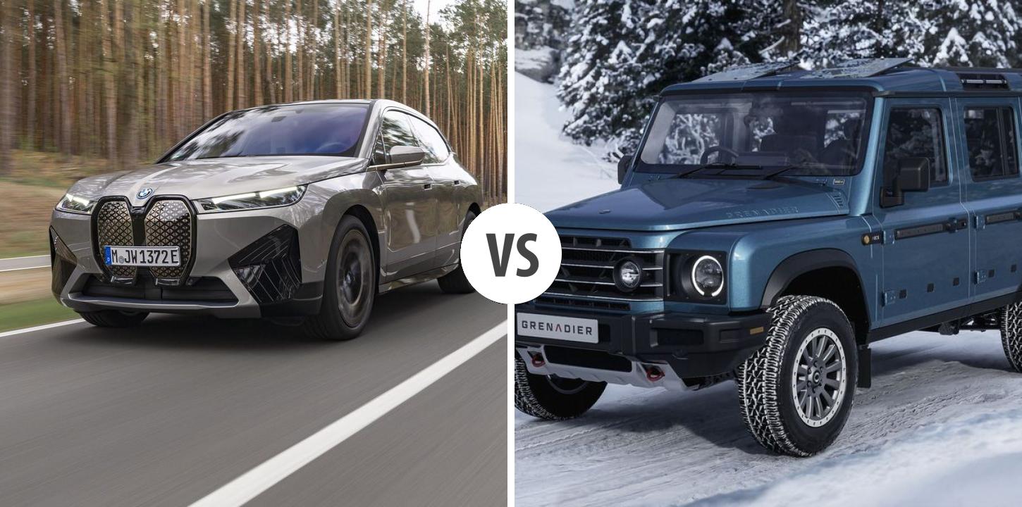 BMW iX VS INEOS Grenadier – Vergleiche Preise, Leistung, Kofferraum ...