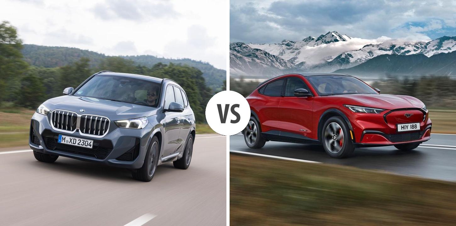 BMW X1 VS Ford Mustang Mach-E Autovergleich | AUTOGOTT.AT