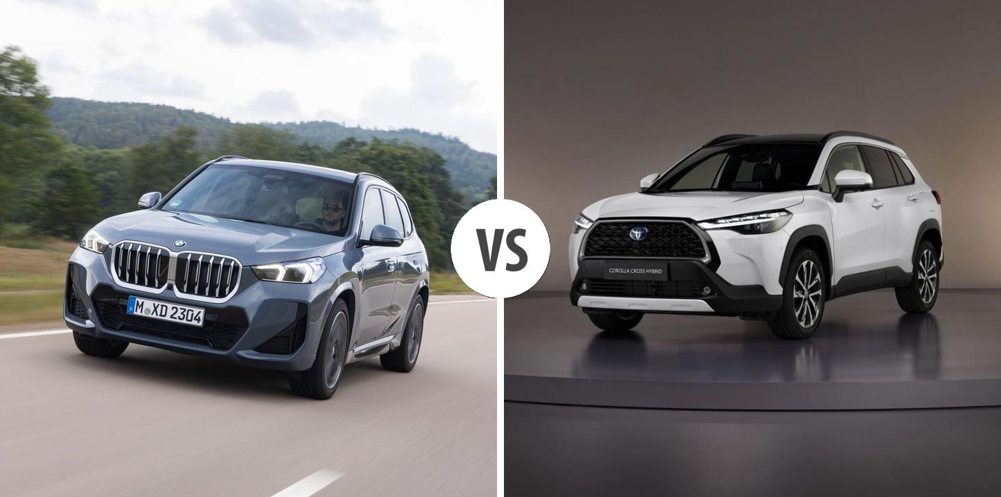 BMW X1 VS Toyota Corolla Cross Autovergleich | AUTOGOTT.AT
