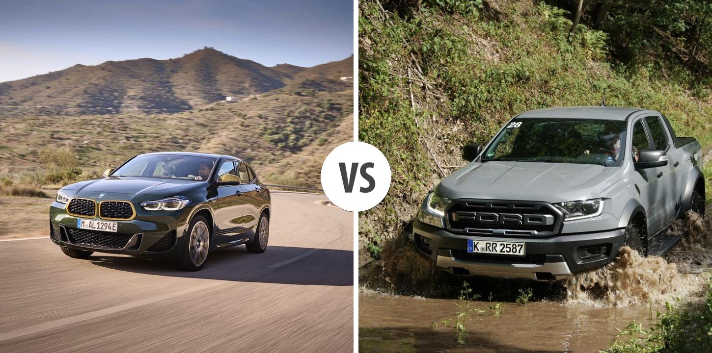 BMW X2 VS Ford Ranger – Vergleiche Preise, Leistung, Kofferraum ...