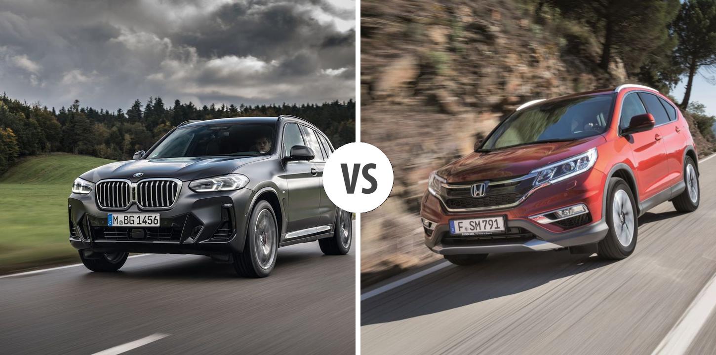 BMW X3 VS Honda CR-V – Vergleiche Preise, Leistung, Kofferraum ...