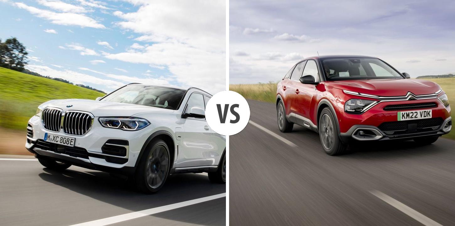 BMW X5 VS Citroën ë-C4 Autovergleich | AUTOGOTT.AT