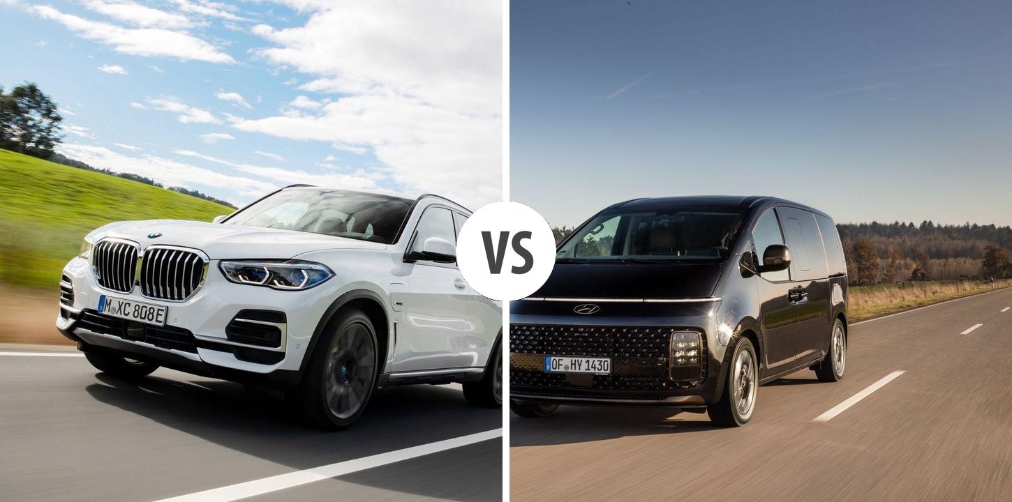 BMW X5 VS Hyundai Staria – Vergleiche Preise, Leistung, Kofferraum ...