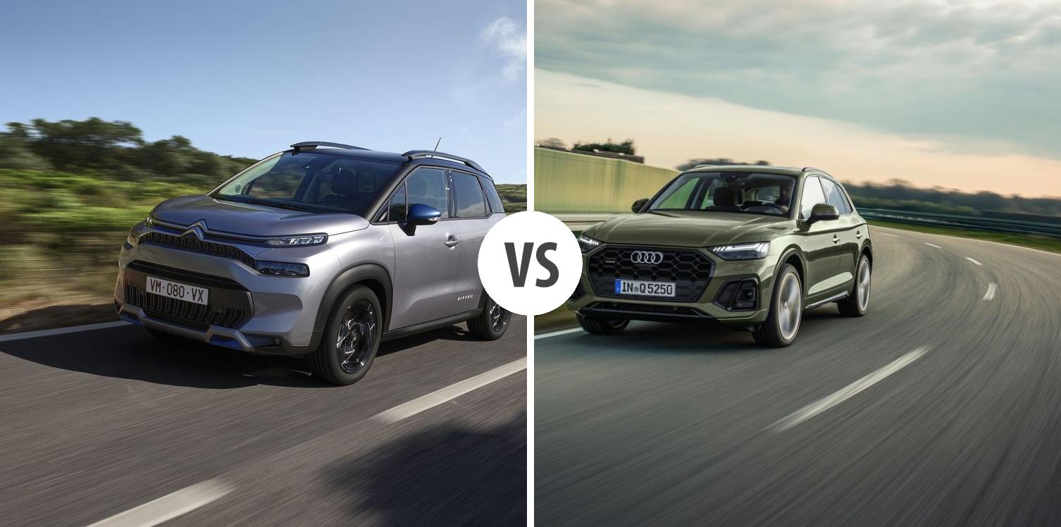 Citroën C3 Aircross VS Audi Q5 – Vergleiche Preise, Leistung ...