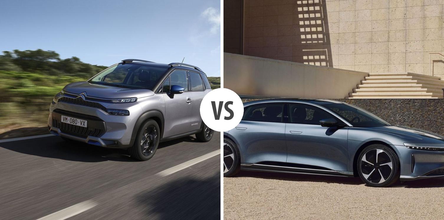 Citroën C3 Aircross VS Lucid Air – Vergleiche Preise, Leistung ...