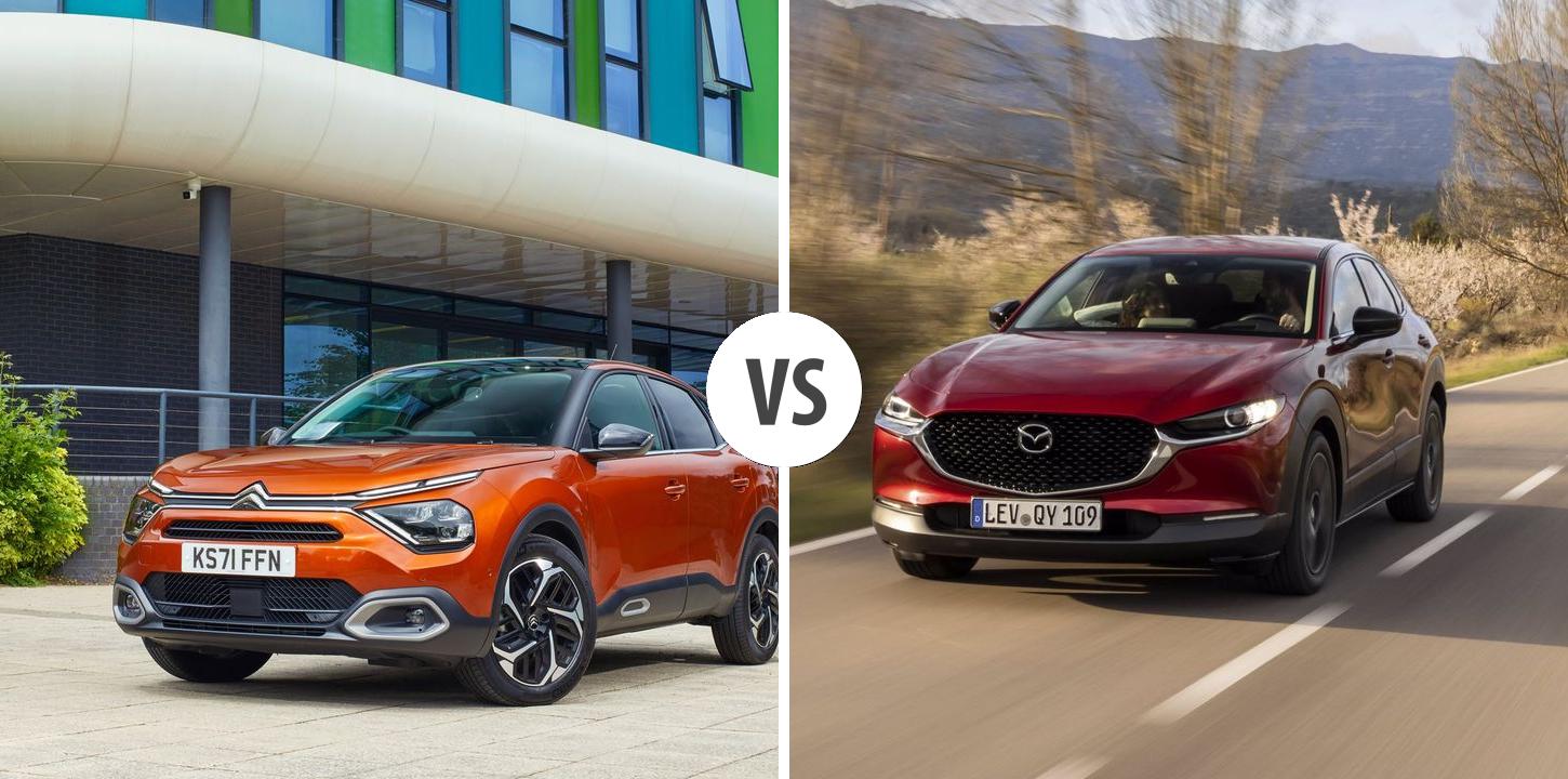 Citroën C4 VS Mazda CX-30 – Vergleiche Preise, Leistung, Kofferraum ...