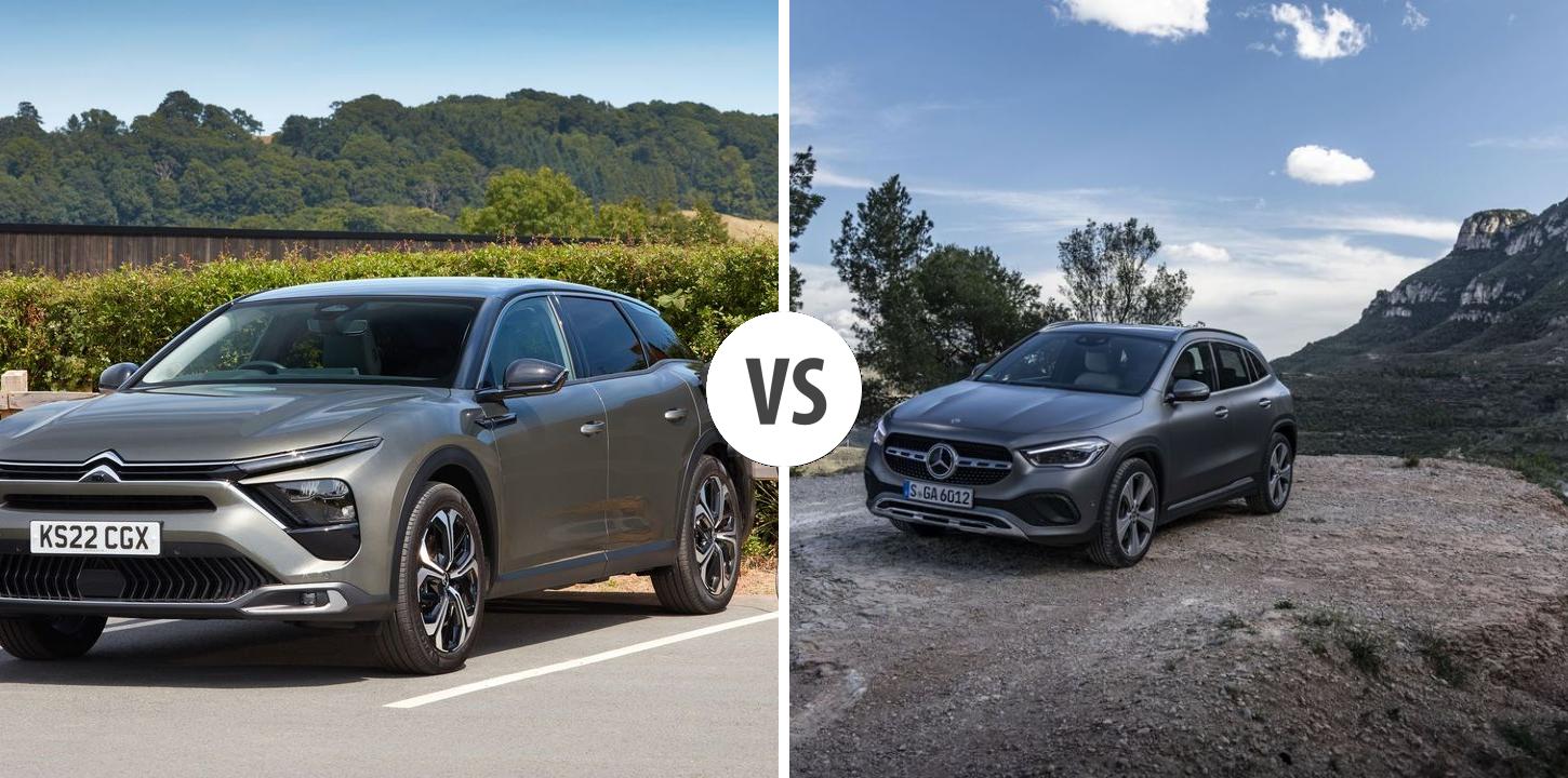 Citroën C5 X VS Mercedes GLA Autovergleich | AUTOGOTT.AT