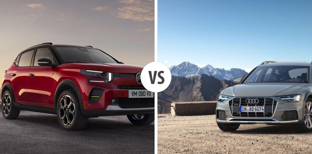 Citroën ë-C3 VS Audi A6 allroad quattro – Vergleiche Preise, Leistung ...