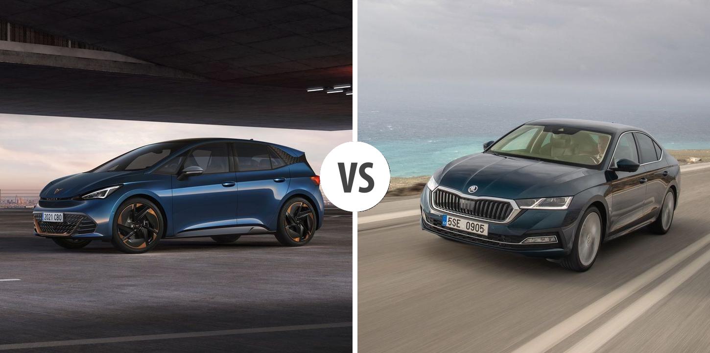 CUPRA Born VS Skoda Octavia – Vergleiche Preise, Leistung, Kofferraum ...