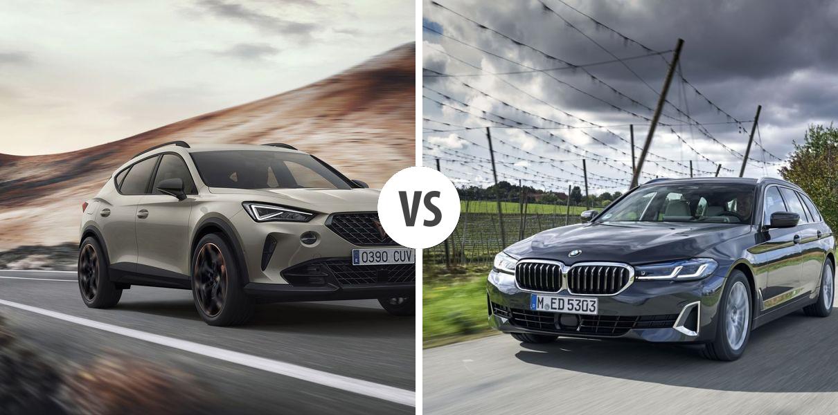 CUPRA Formentor VS BMW 5er Touring – Vergleiche Preise, Leistung ...