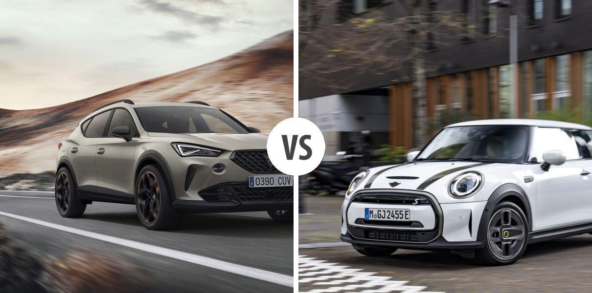 CUPRA Formentor VS Mini Cooper Electric – Vergleiche Preise, Leistung ...