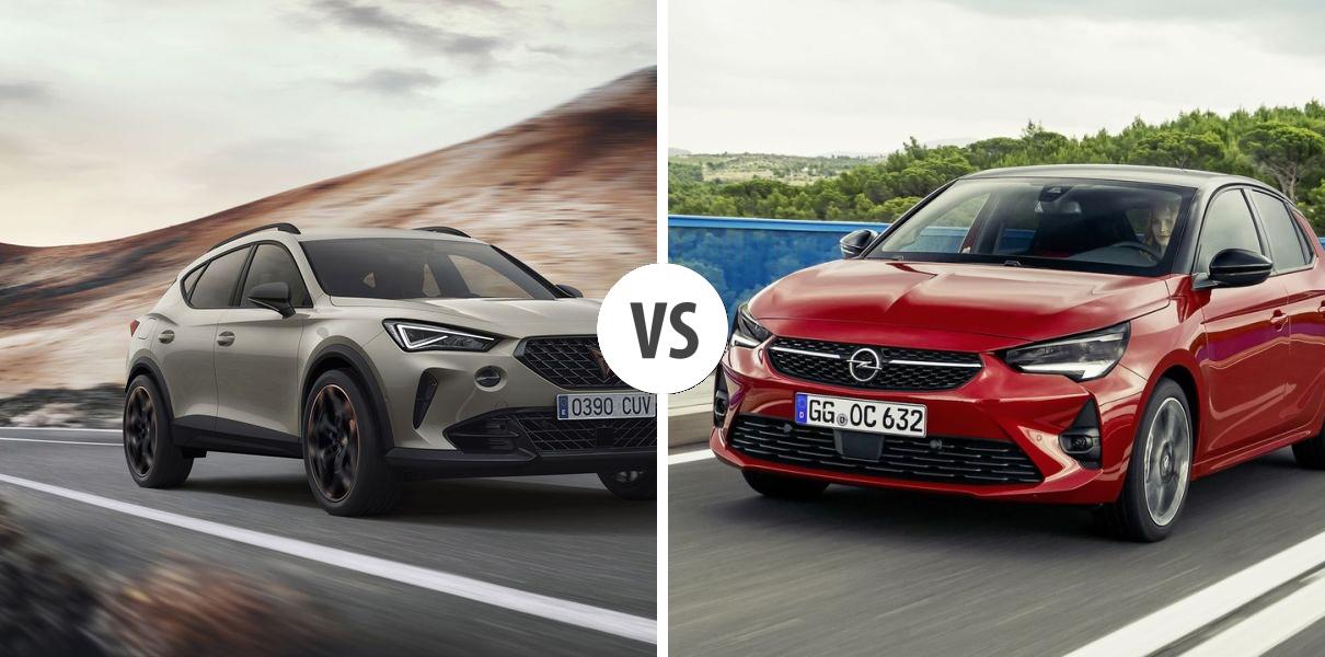 CUPRA Formentor VS Opel Corsa Electric – Vergleiche Preise, Leistung ...