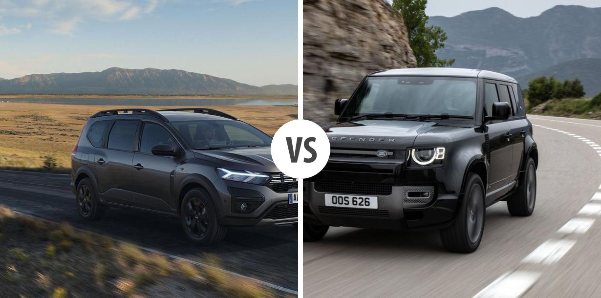 Dacia Jogger VS Land Rover Defender – Vergleiche Preise, Leistung ...
