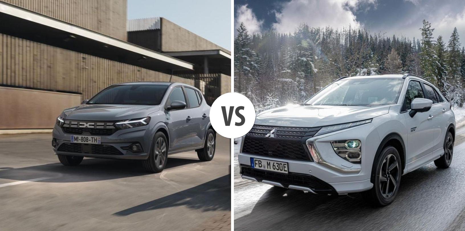 Dacia Sandero VS Mitsubishi Eclipse Cross – Vergleiche Preise, Leistung ...