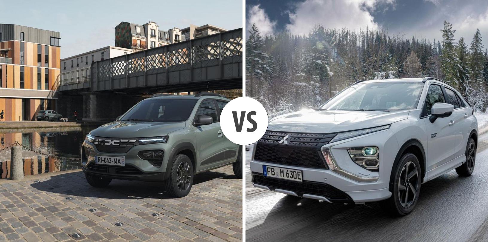 Dacia Spring VS Mitsubishi Eclipse Cross – Vergleiche Preise, Leistung ...