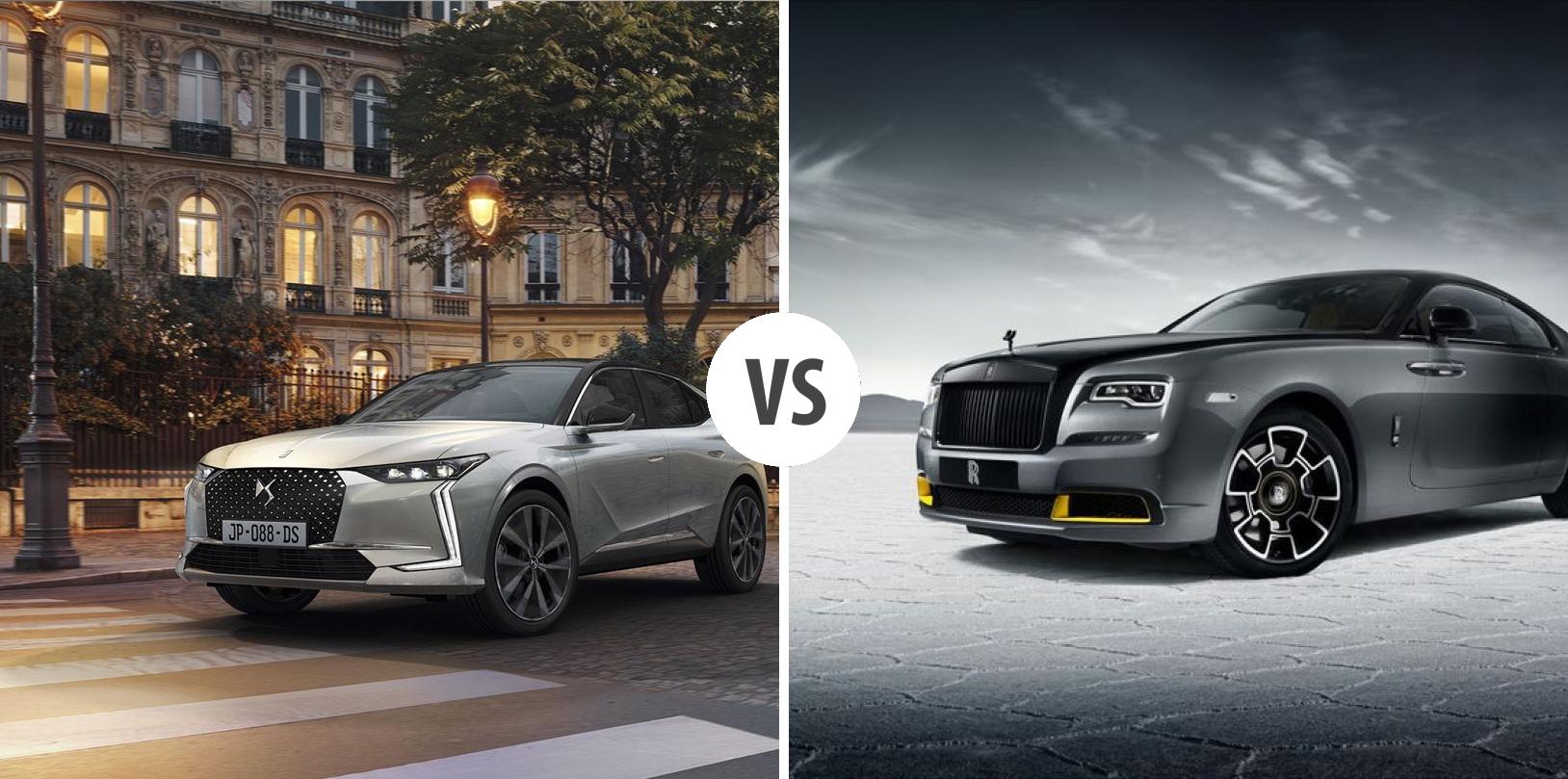 DS DS 4 VS Rolls-Royce Wraith – Vergleiche Preise, Leistung, Kofferraum ...