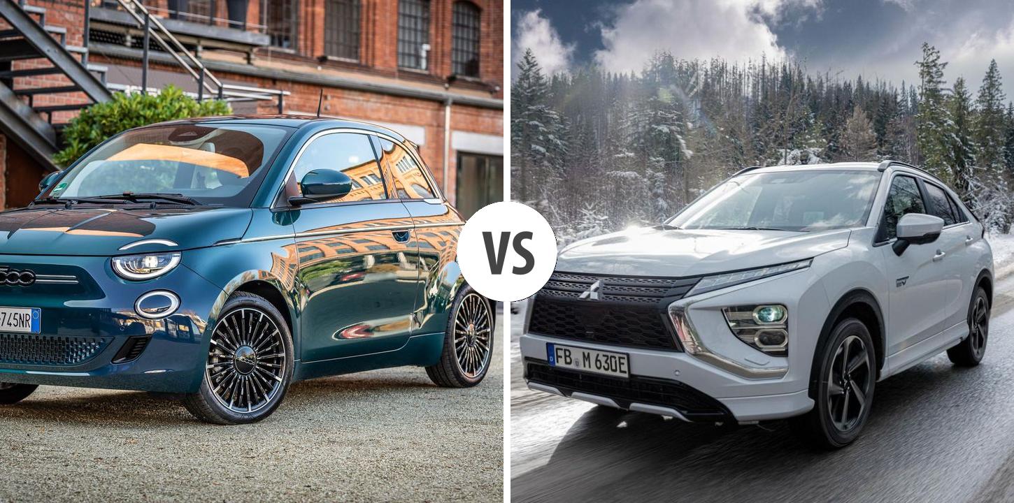 FIAT 500 Elektro VS Mitsubishi Eclipse Cross – Vergleiche Preise ...